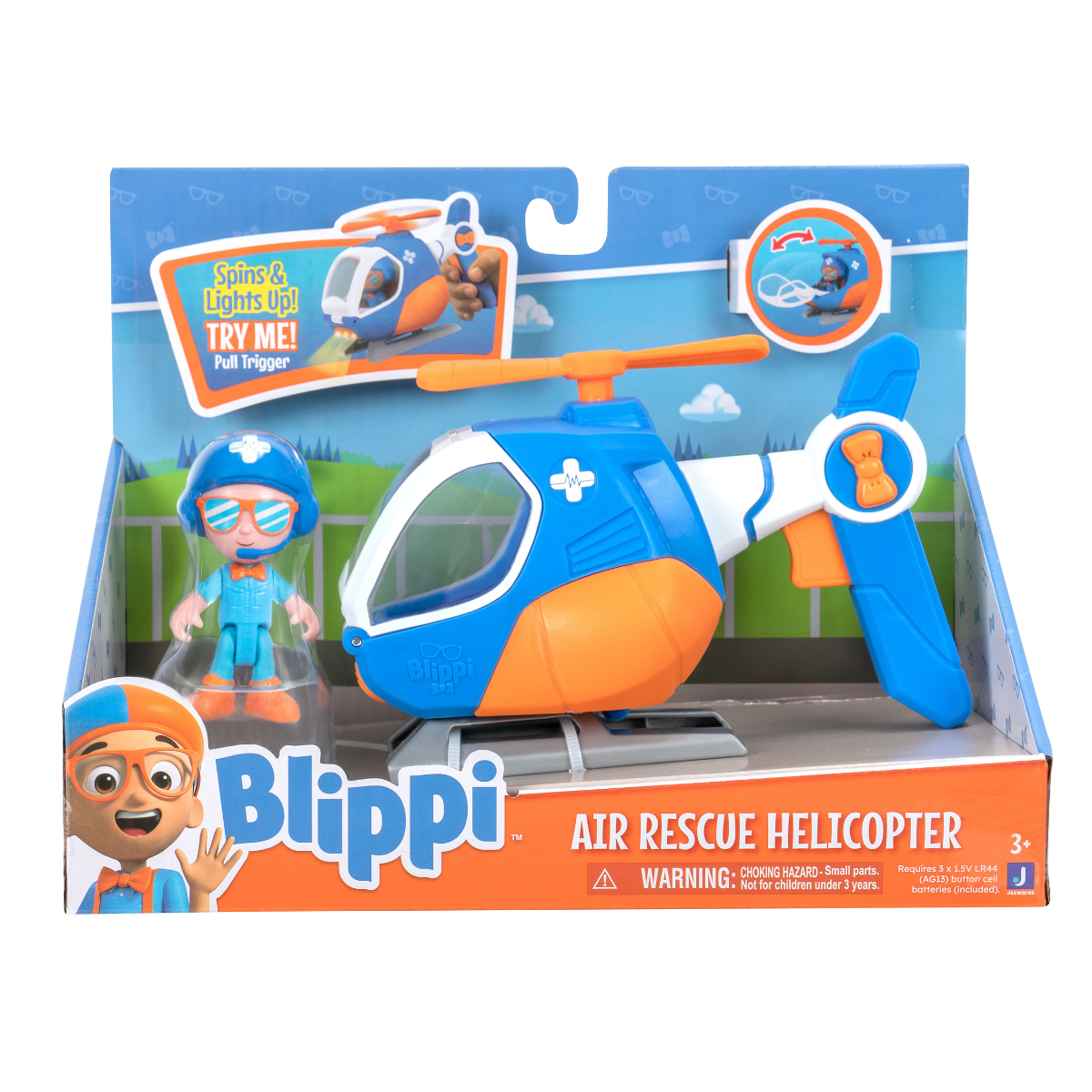 Blippi 空中救援直升機組 – Niche Base Kids